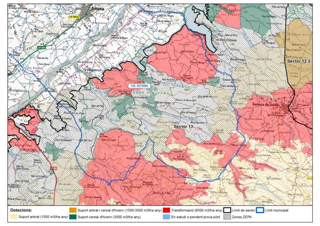 Aitona (Riego) - Aigües del Segarra Garrigues
